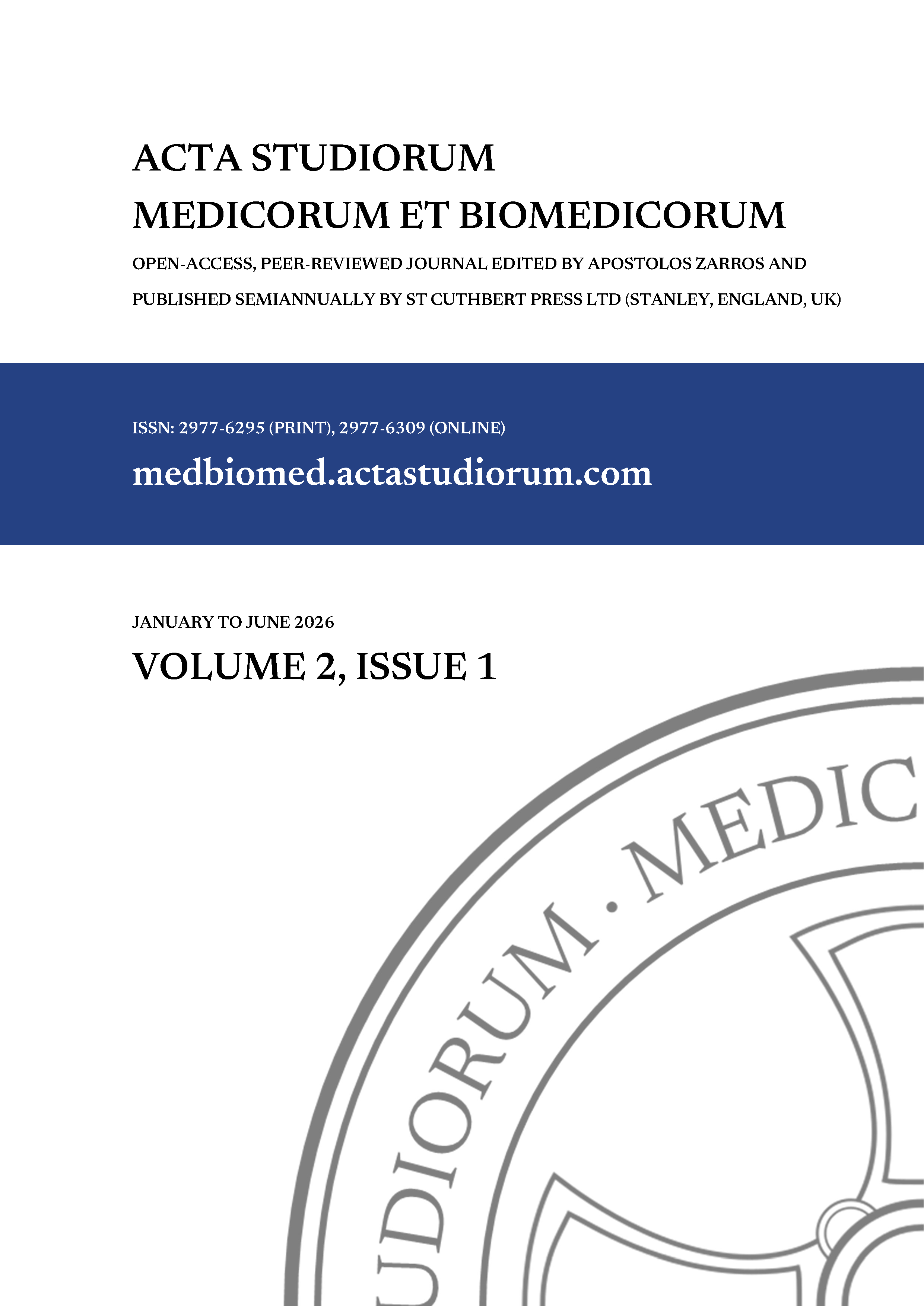 Acta Studiorum Medicorum et Biomedicorum – Open-access, peer-reviewed ...